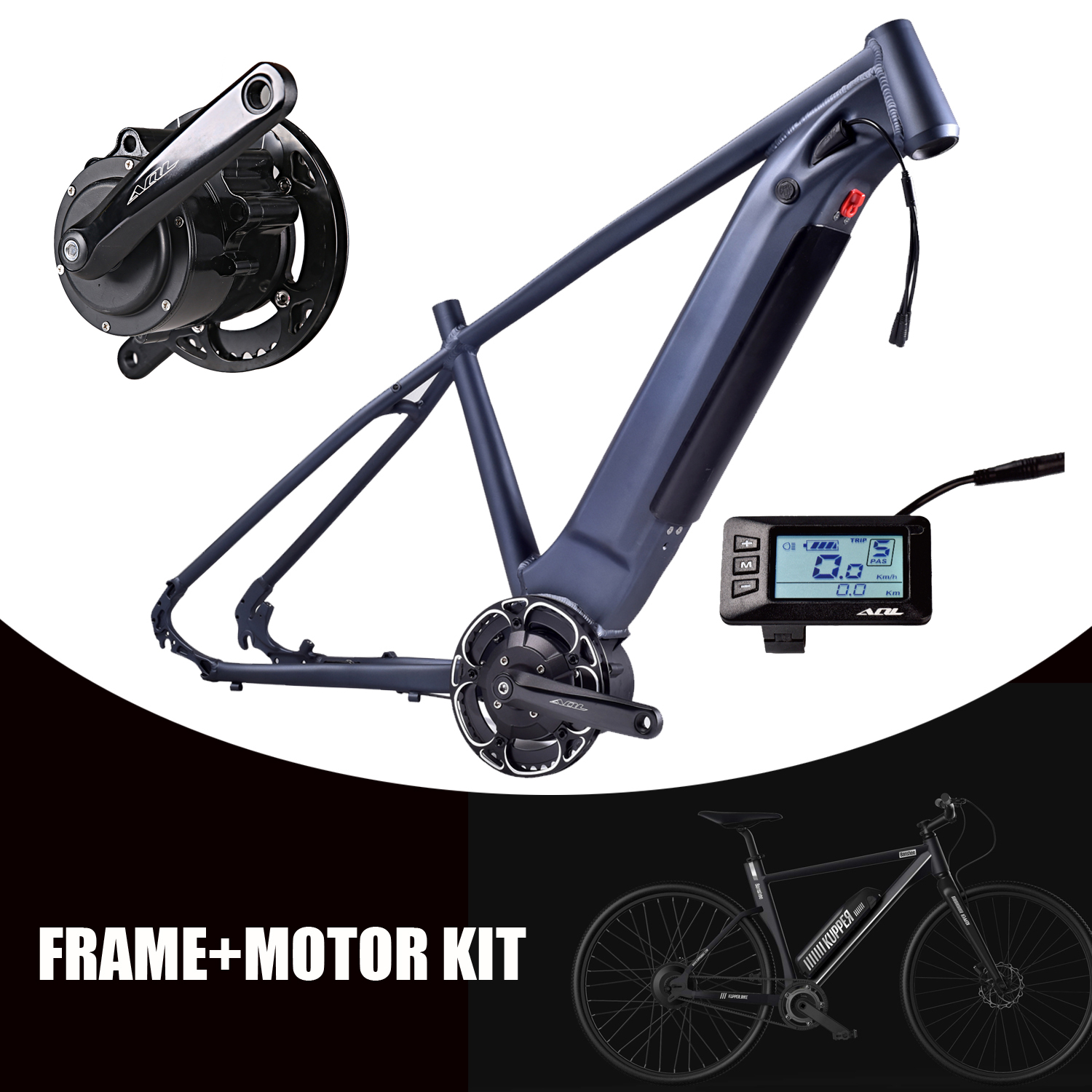 Best 36V/48V Ebike Mid Engine Electric Bicycle Mid Drive Conversion Kit ...